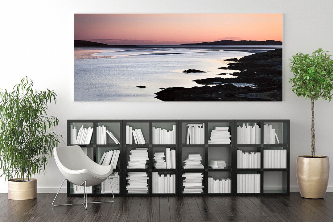 Large Panoramic Sunrise Wall Art Print: Panoramic Sunset Scottish ...