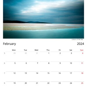 Isle of Harris 2024 Calendar, Vertical Art Calendar 2024, Scottish ...