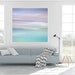 Pastel Color Wall Art, Turquoise Pink Sky Wall Art for Bedroom Above ...