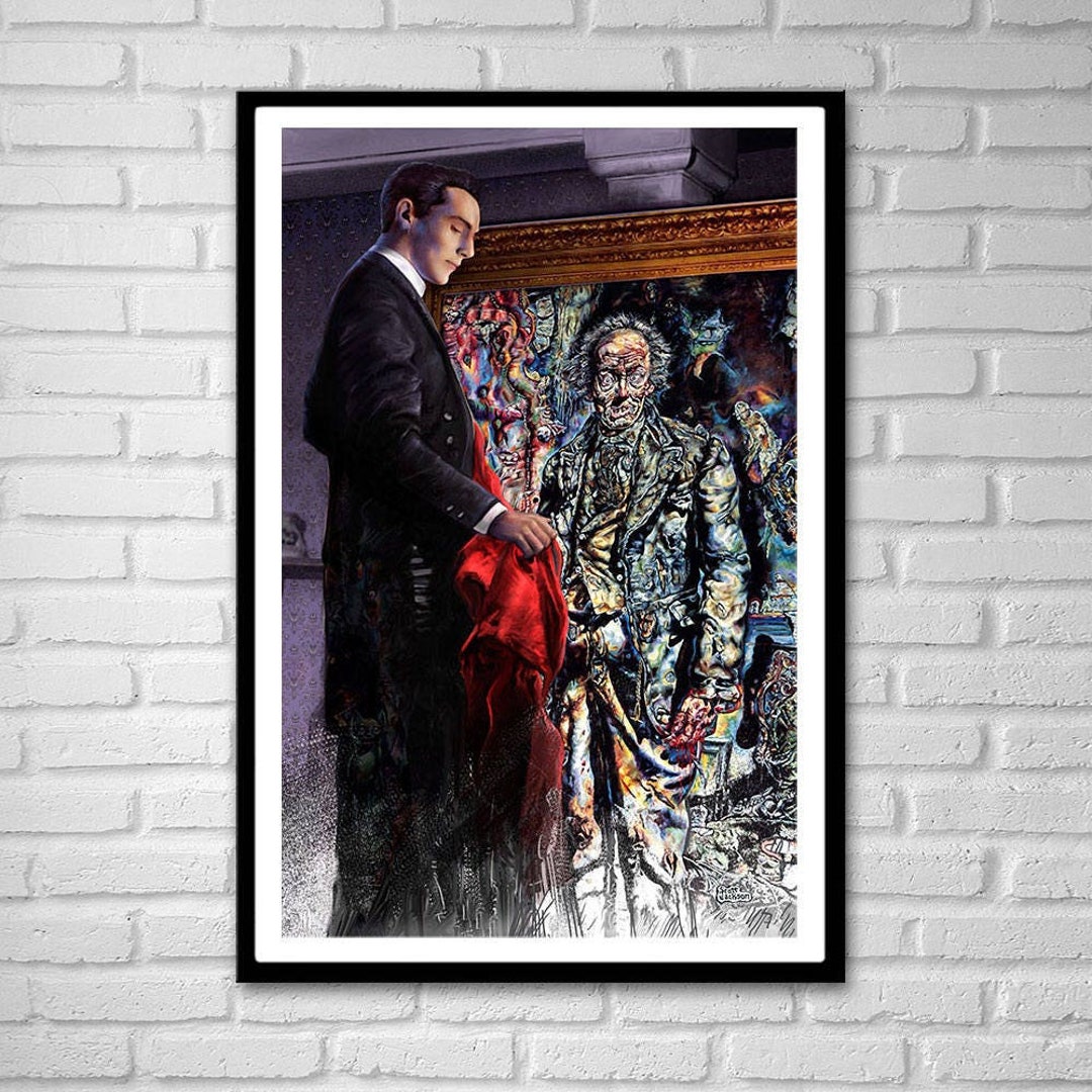 3 SIZES the Picture of Dorian Gray Art Print Poster by Artist Scott ...