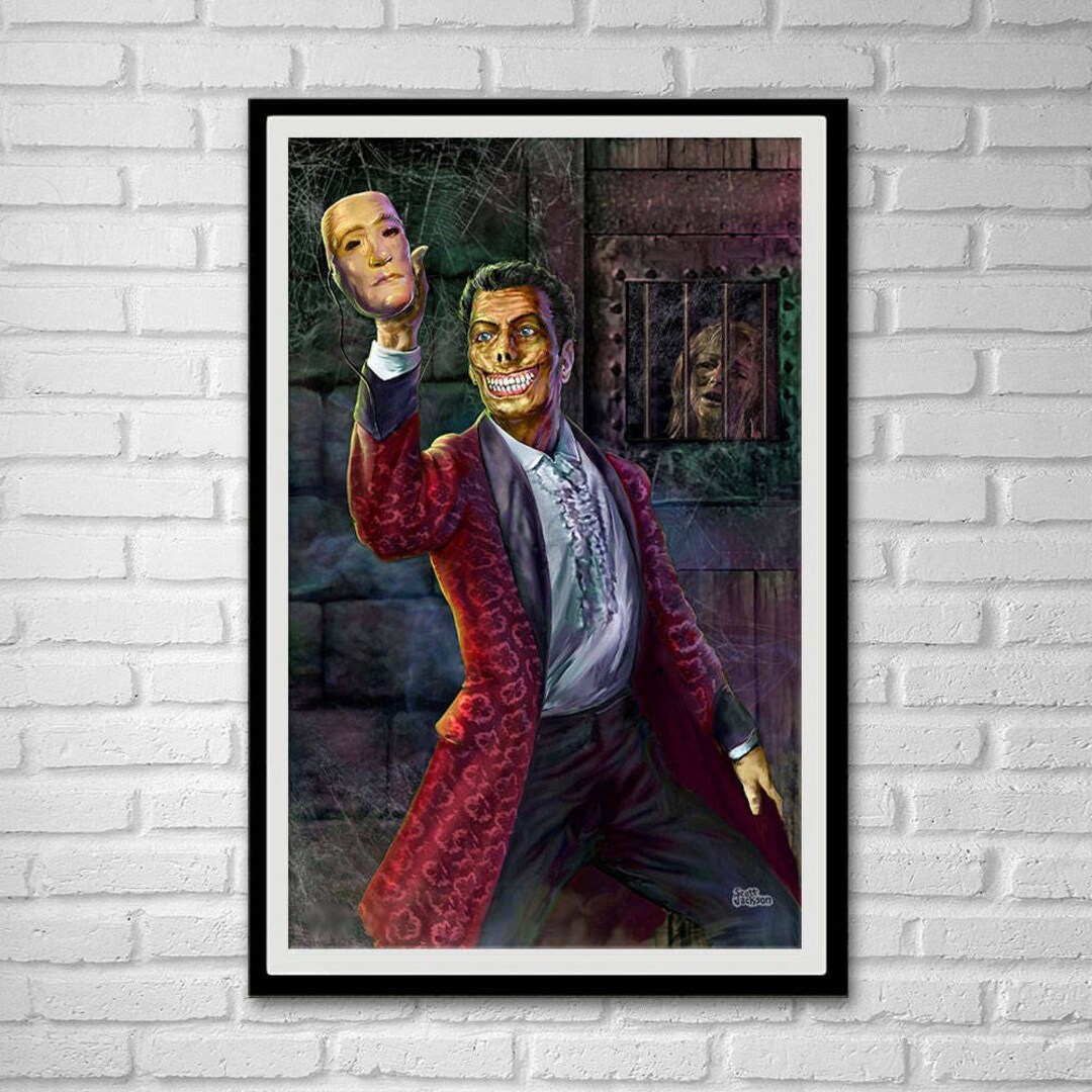 MR SARDONICUS Art Print – Guy Rolfe Classic Horror – by Scott Jackson ...
