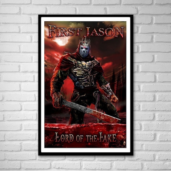 FREE SHIPPING 3 SIZES Official First Jason Lord of the Lake | Etsy