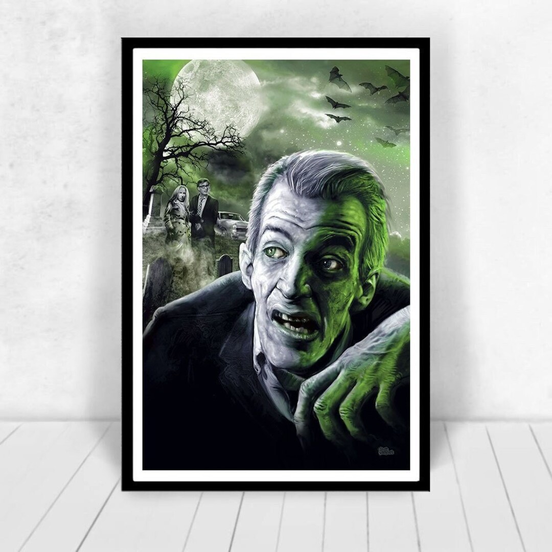 NIGHT of the LIVING DEAD Art Print – Hinzman Zombie With Johnny ...