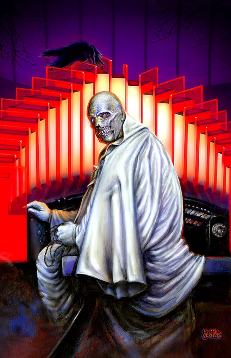 3 SIZES the Abominable Dr. Phibes Art Print Poster by Artist - Etsy