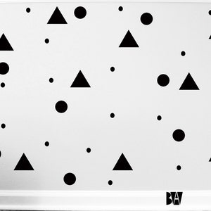 Geometric Decals. Triangle Wall Decals. Vinyl Decals. Wall Decals ...