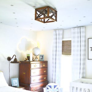 Gold Ceiling Decals. 2 Inch Stars. 8 Point Star Decals. Geometric Wall ...