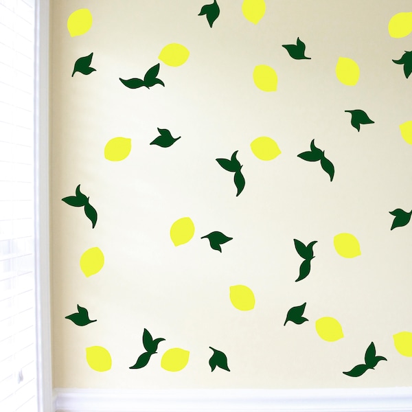 Lemon Wall Decals - Etsy