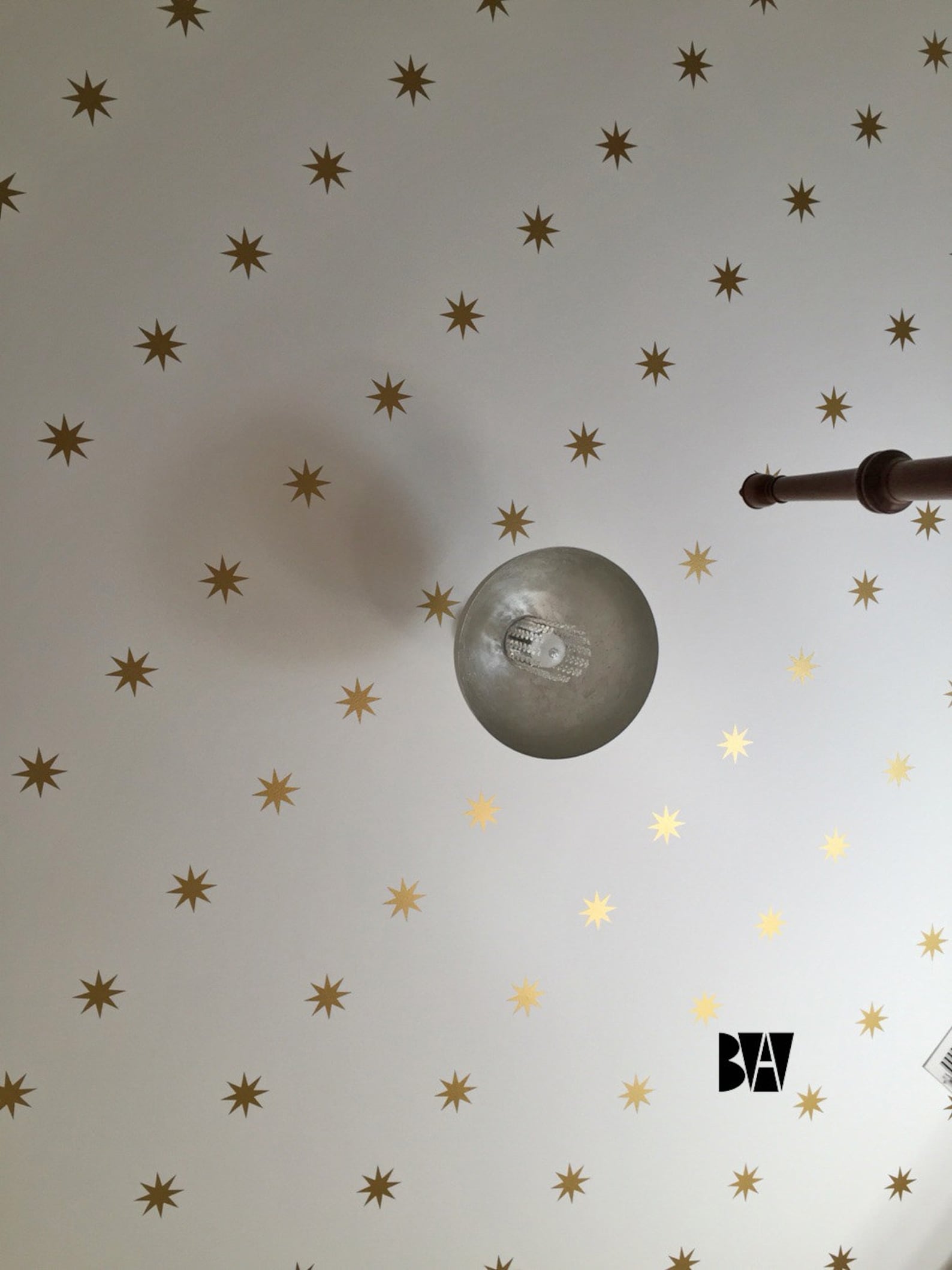 Ceiling Decals. Star Ceiling. 8 Point Star Decals. Geometric - Etsy