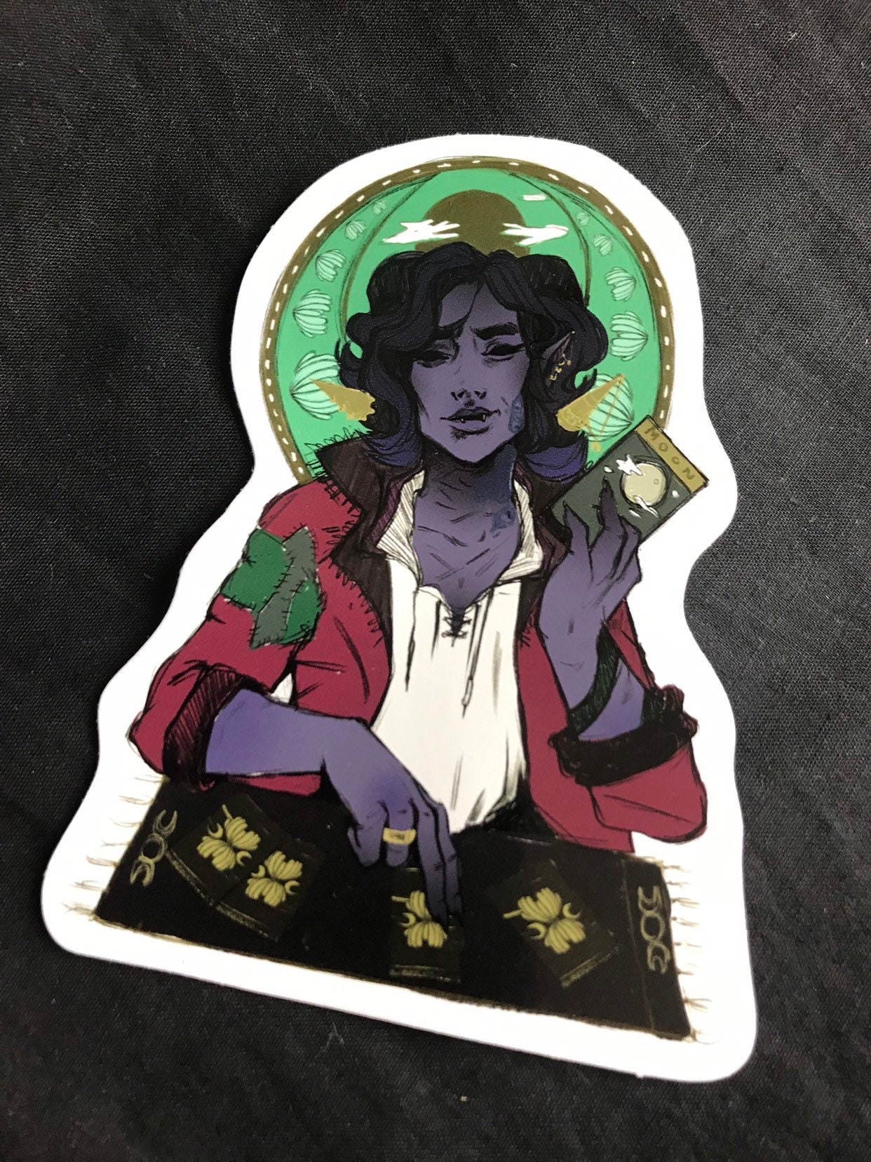 MOLLYMAUK TEALEAF Critical Role Vinyl Sticker | Etsy