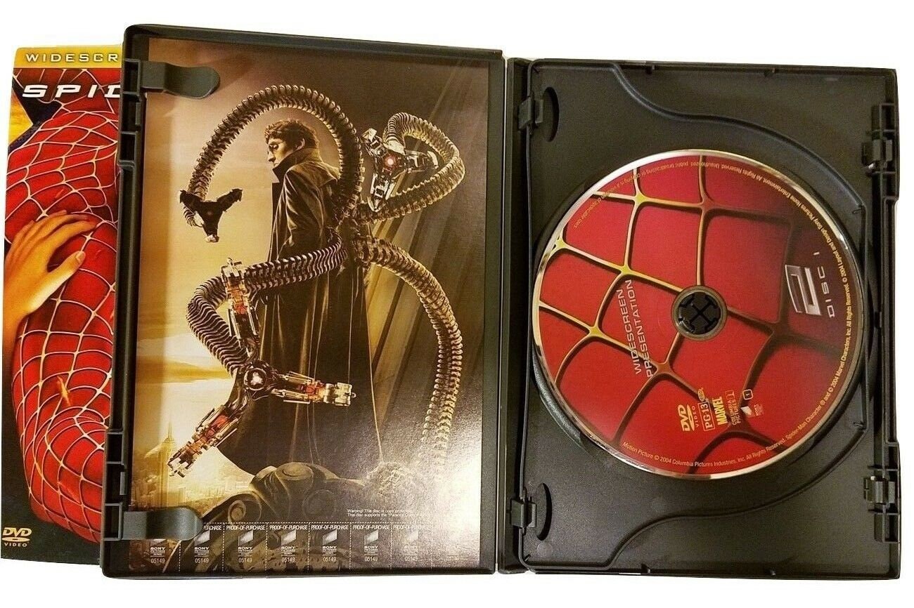 Spider-man 2 Dvd, 2004, 2-disc Set, Special Edition Widescreen Like New ...