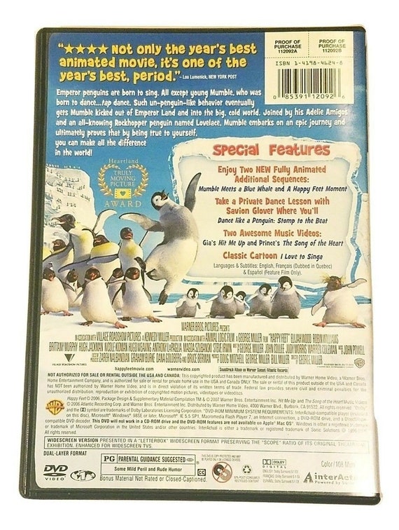 Happy Feet Dvd