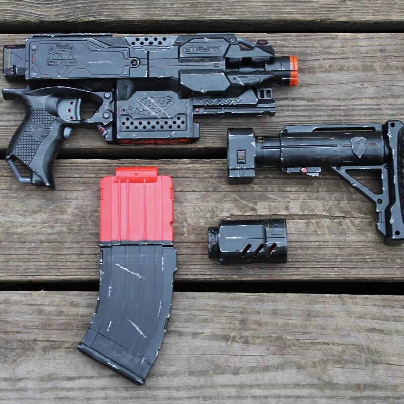 Custom Painted Nerf - Etsy