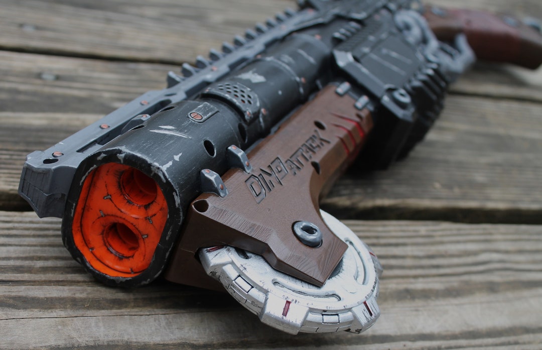 Custom Painted and Modded XSDACH-2 Xshot Dino Attack Claw Hunters Foam ...