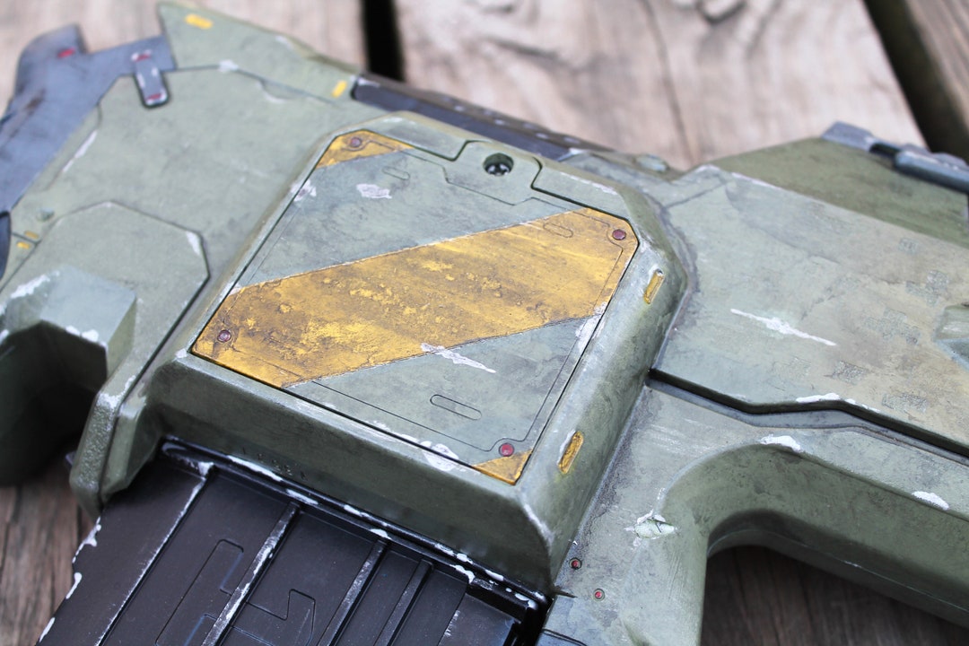 Custom Painted and Modded Nerf RAYVEN Motorized Blaster. Nice Add to ...