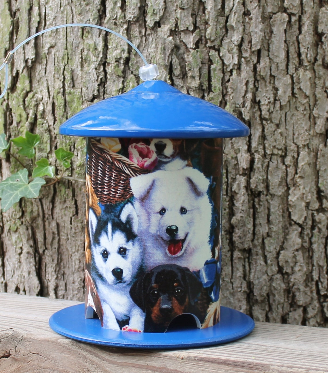 Puppy Love Custom PVC Bird Feeder by BFG. Lovely Little Dogs | Etsy