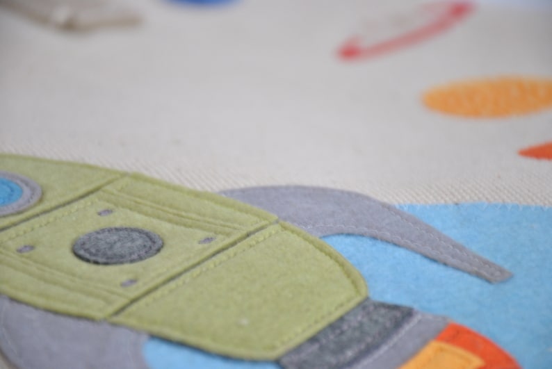 Medium Rocket Tote Bag|personalized Tote Bag| Rocket Ship| Kids Space ...