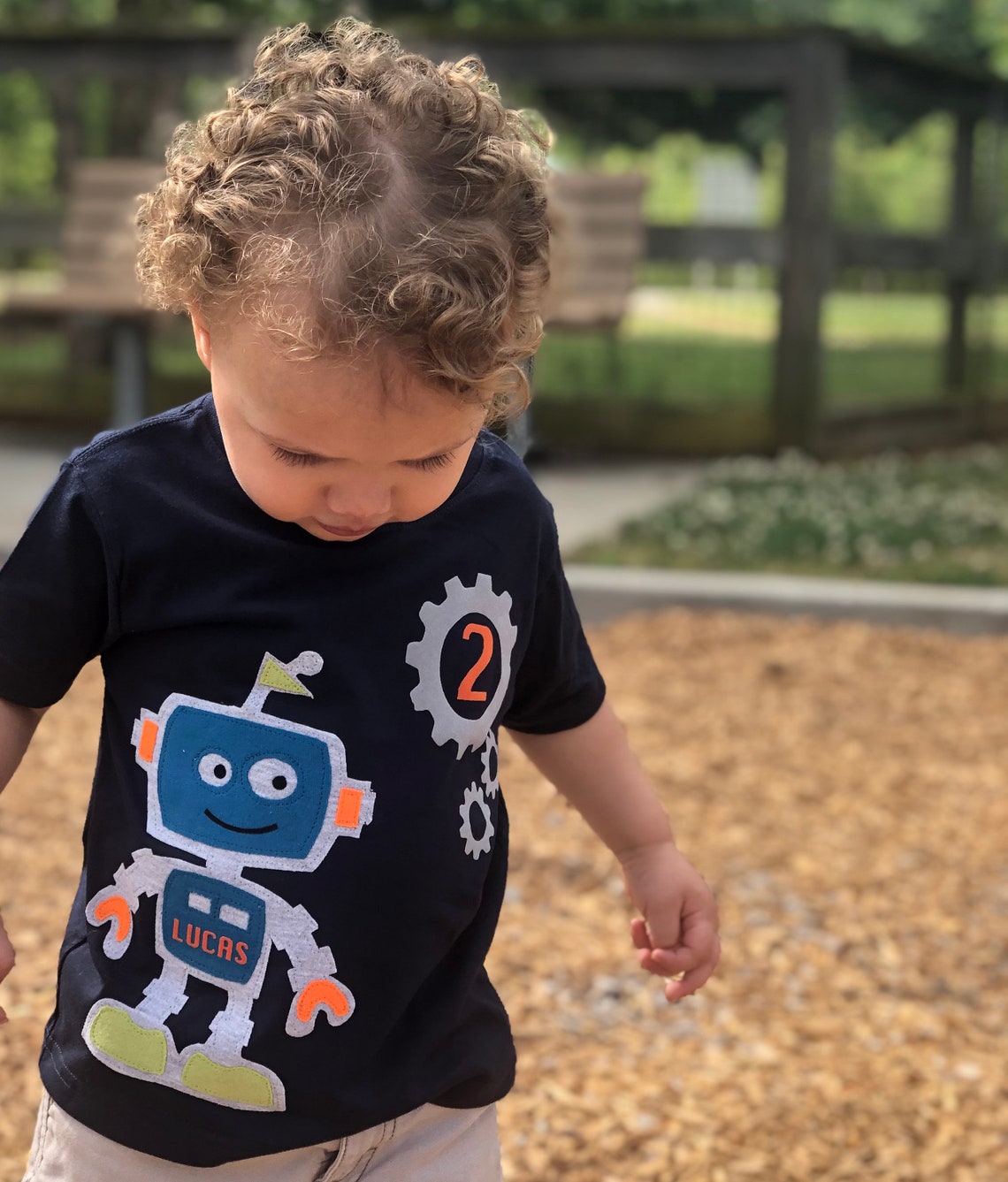 Robot Birthday Appliqué Shirt Toddler Robot Birthday Tee - Etsy