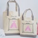 Small Light Pink Princess Tote | Girls Book Bag | Kids Tote Bag ...