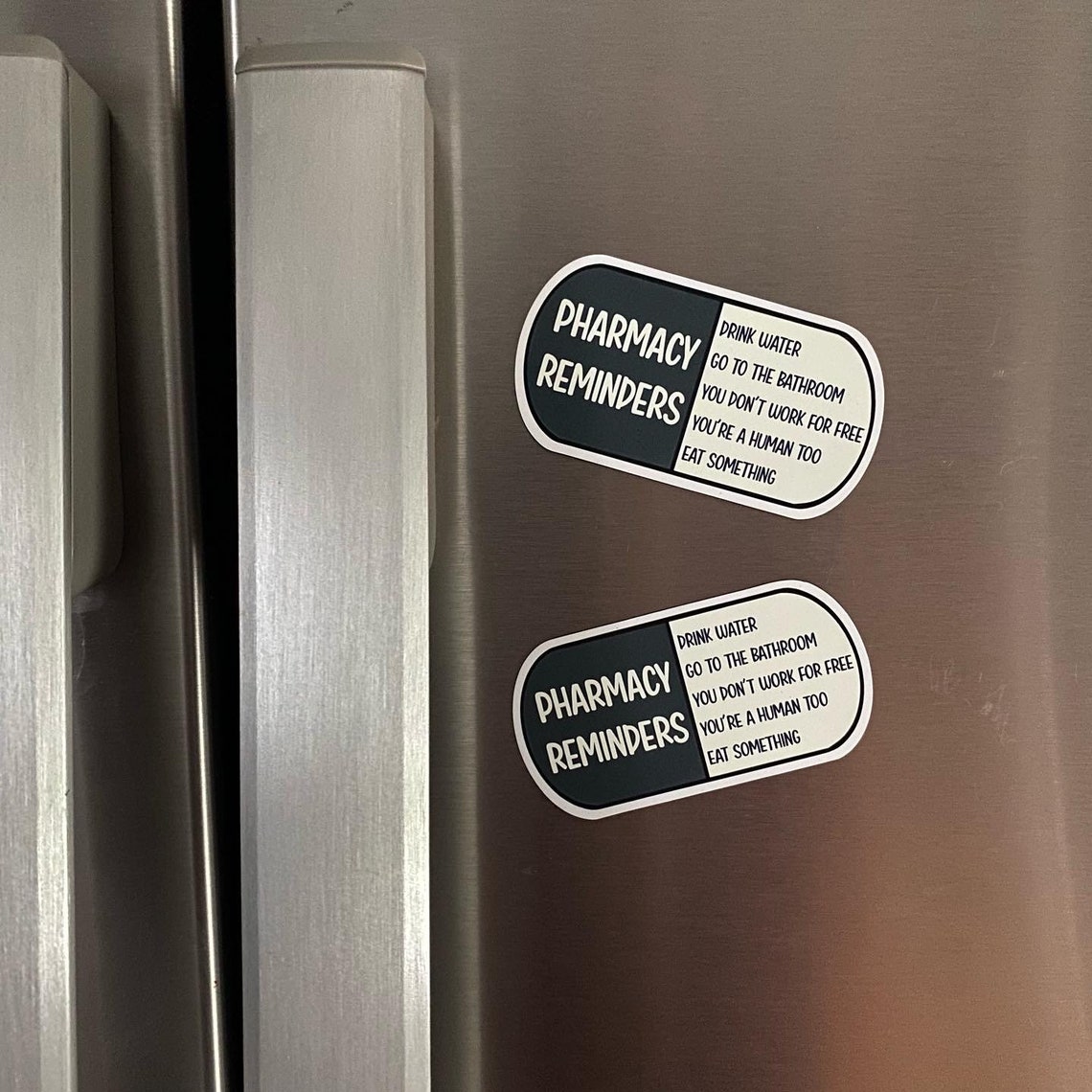 Pharmacy Reminders Magnet Take Care of Yourself Pharmacy - Etsy