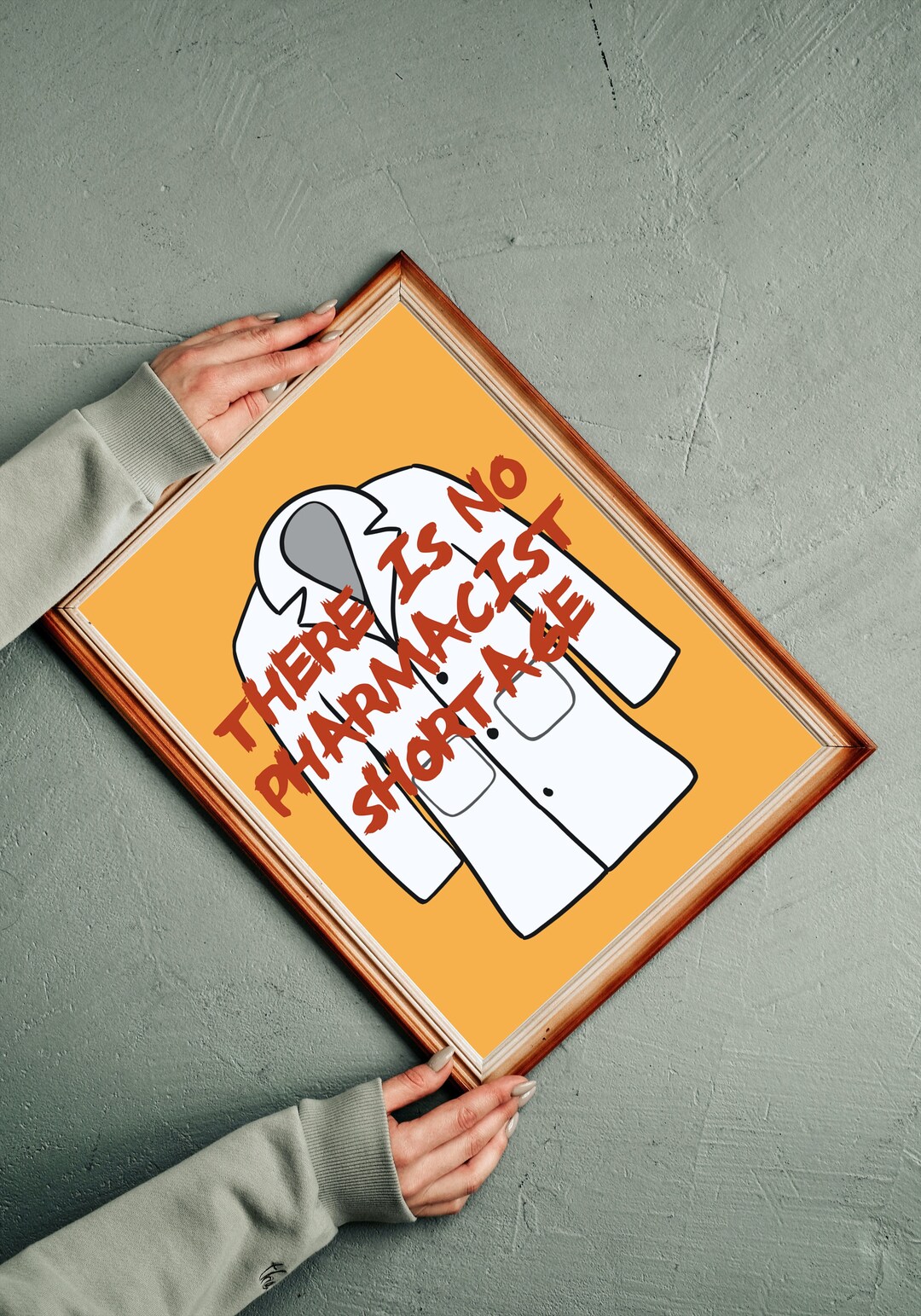 Pharmacist Shortage Poster: Pharmacy Gift, 5x7 Print (PDF Download ...