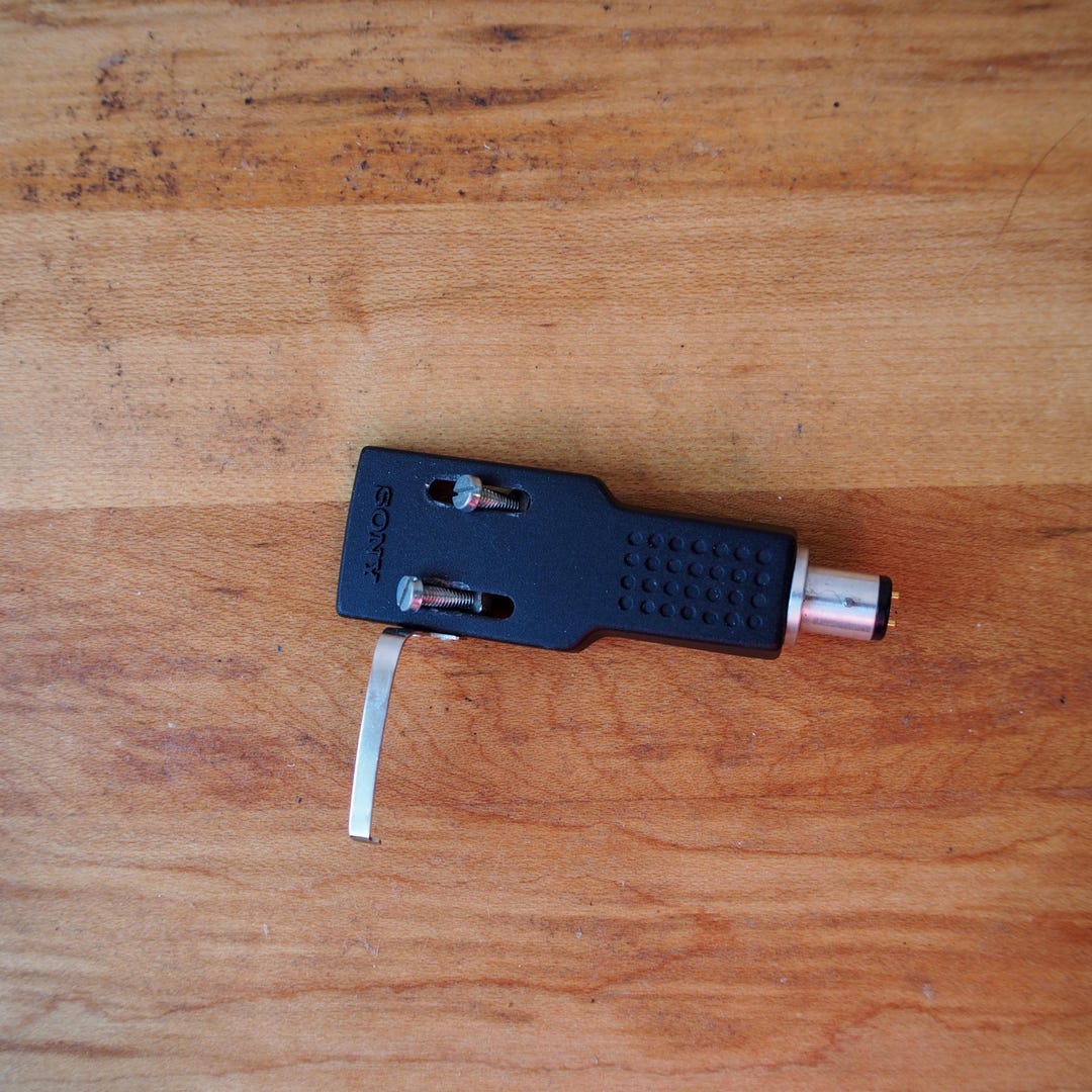 Vintage Sony Turntable Headshell and Tonearm Counterweight - Etsy