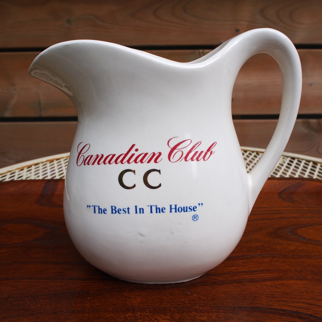 Canadian Club Whiskey Water Pitcher - Etsy
