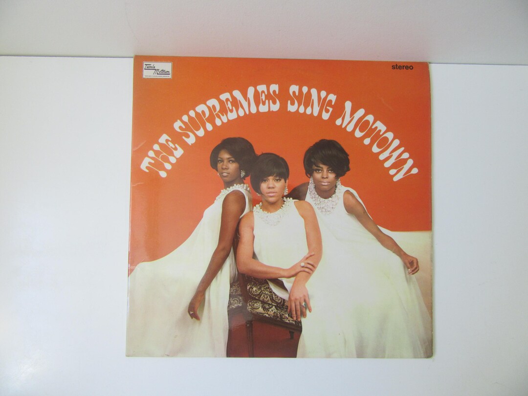The Supremes Sing Motown Vinyl Soul R and B Record - Etsy