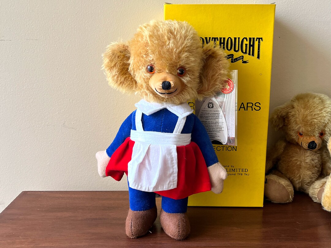 Vintage Merrythought Mrs Twisty Cheeky Bear Limited Edition With Tag ...