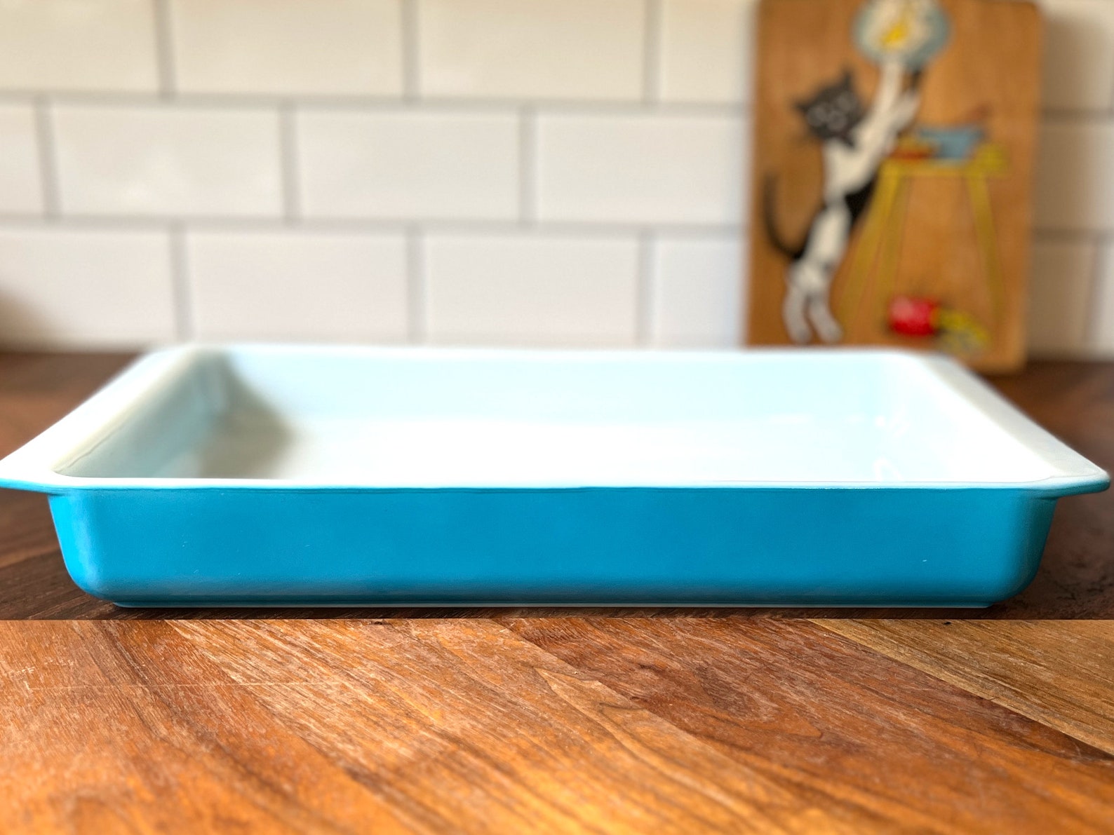Vintage Pyrex Horizon Blue Lasagna Pan 933 - Etsy Canada