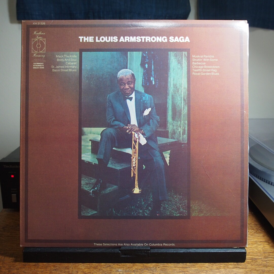 The Louis Armstrong Saga Vinyl Record - Etsy