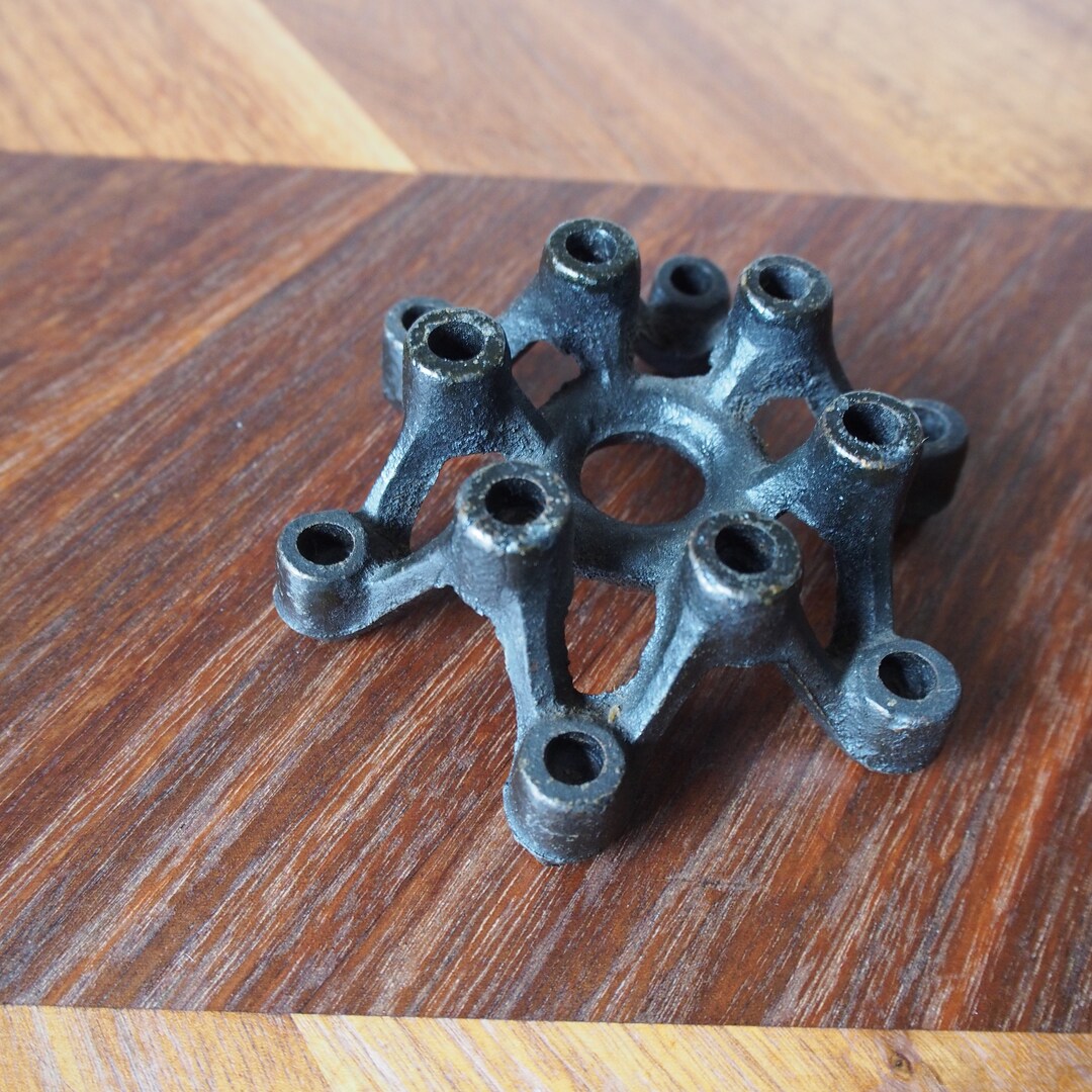 Vintage Dansk Cast Iron Candle Holder Spider Candle Holder - Etsy
