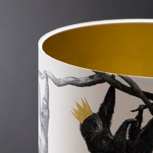 Sloths - Small Drum Lampshade - Etsy
