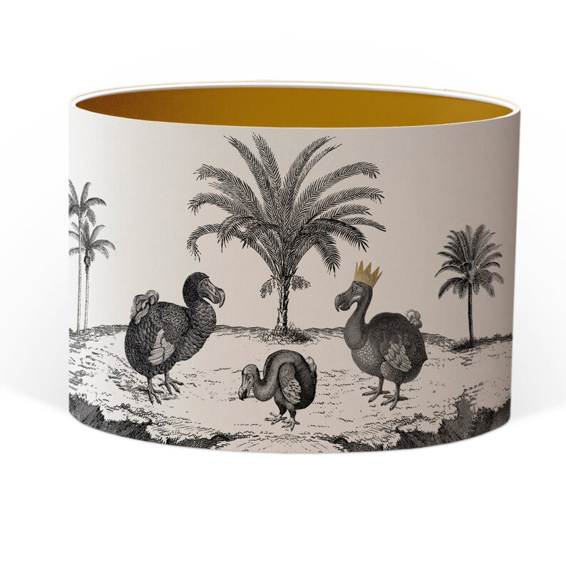 Dodo - Large Drum Lampshade - Etsy