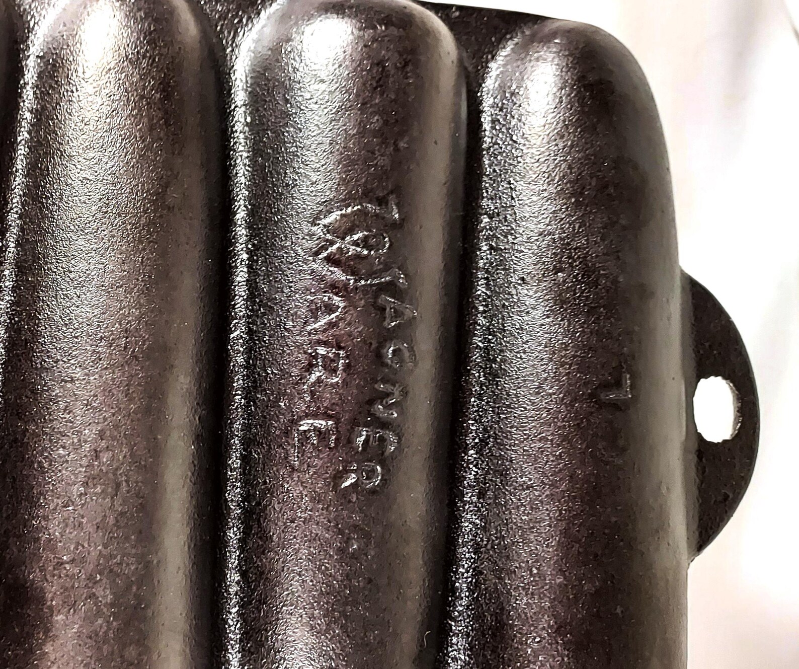Vintage Wagner Ware Cast Iron 7 Slot Corn Shape Bread Stick Corn Bread ...