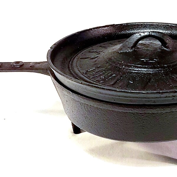 Cast Iron Spider Skillet - Etsy