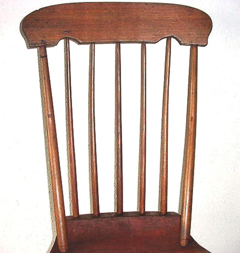 Antique Boston Rocker Sleigh Seat Mission Baby Infant Rocking Chair - Etsy
