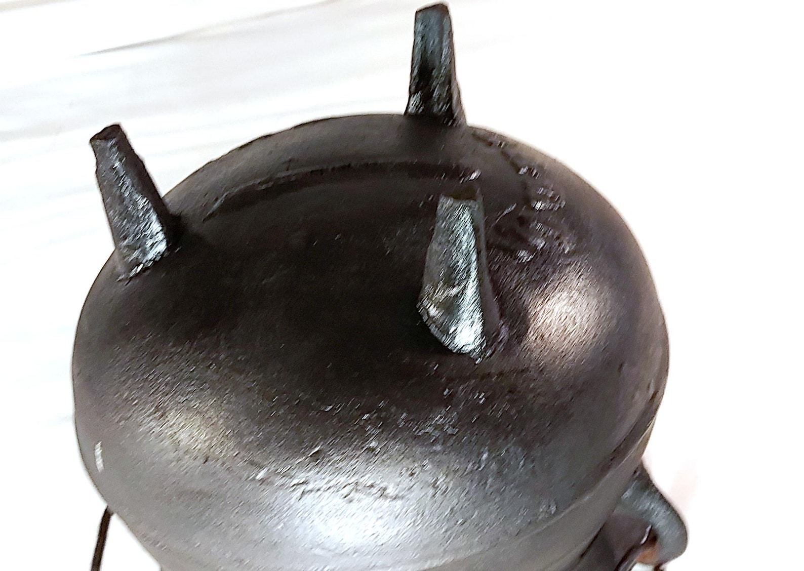 Antique Cast Iron New England Foundry, Footed, Cauldron Kettle Boiler ...