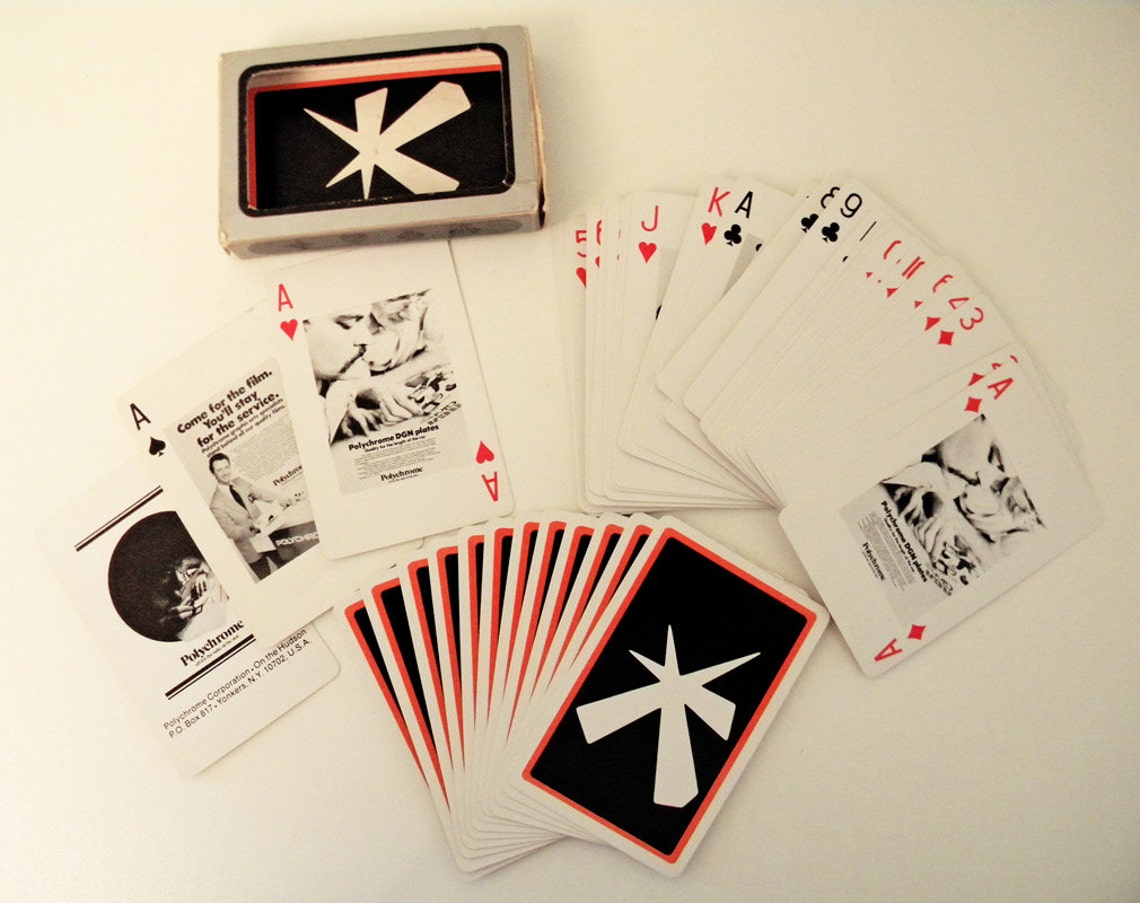 Vintage Polychrome Corporation Promotional Deck of Playing Cards ...
