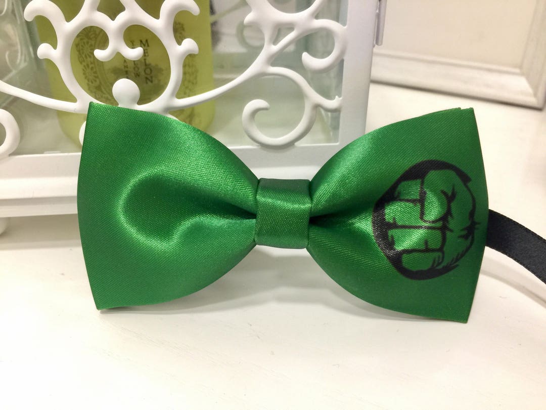 Handmade Super Hero Hulk Bow Tie - Etsy