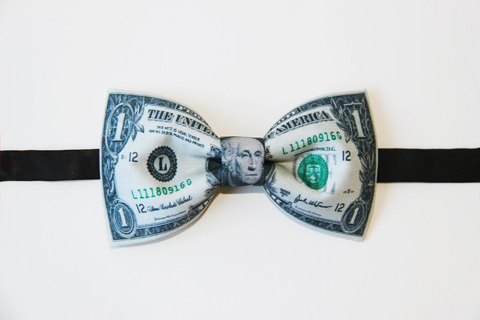 Designer's Handmade One US Dollar Money Cash Bowtie Bow - Etsy