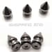 12mm Metal Tree Spike Studs for Leather Screw Back Tree - Etsy