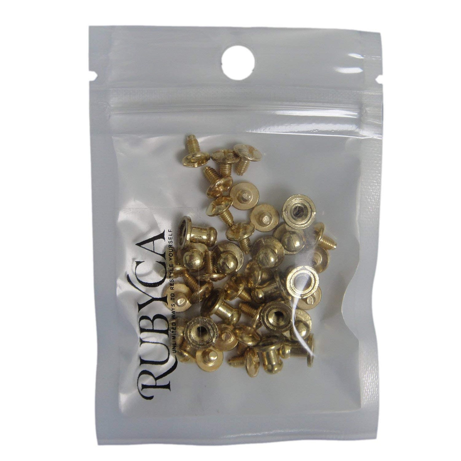 Metal Screw Back Button Studs for Leathercraft, Screwback Spike Studs ...