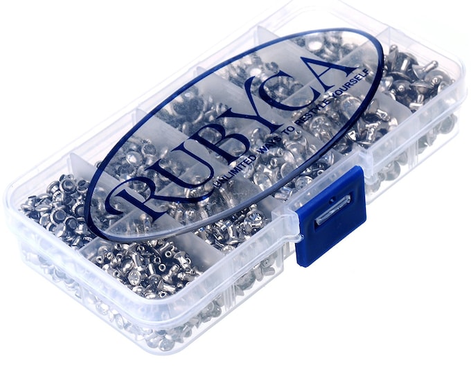 10mm Skull Cross Bones Rivets for Leathercraft Silver Gold - Etsy