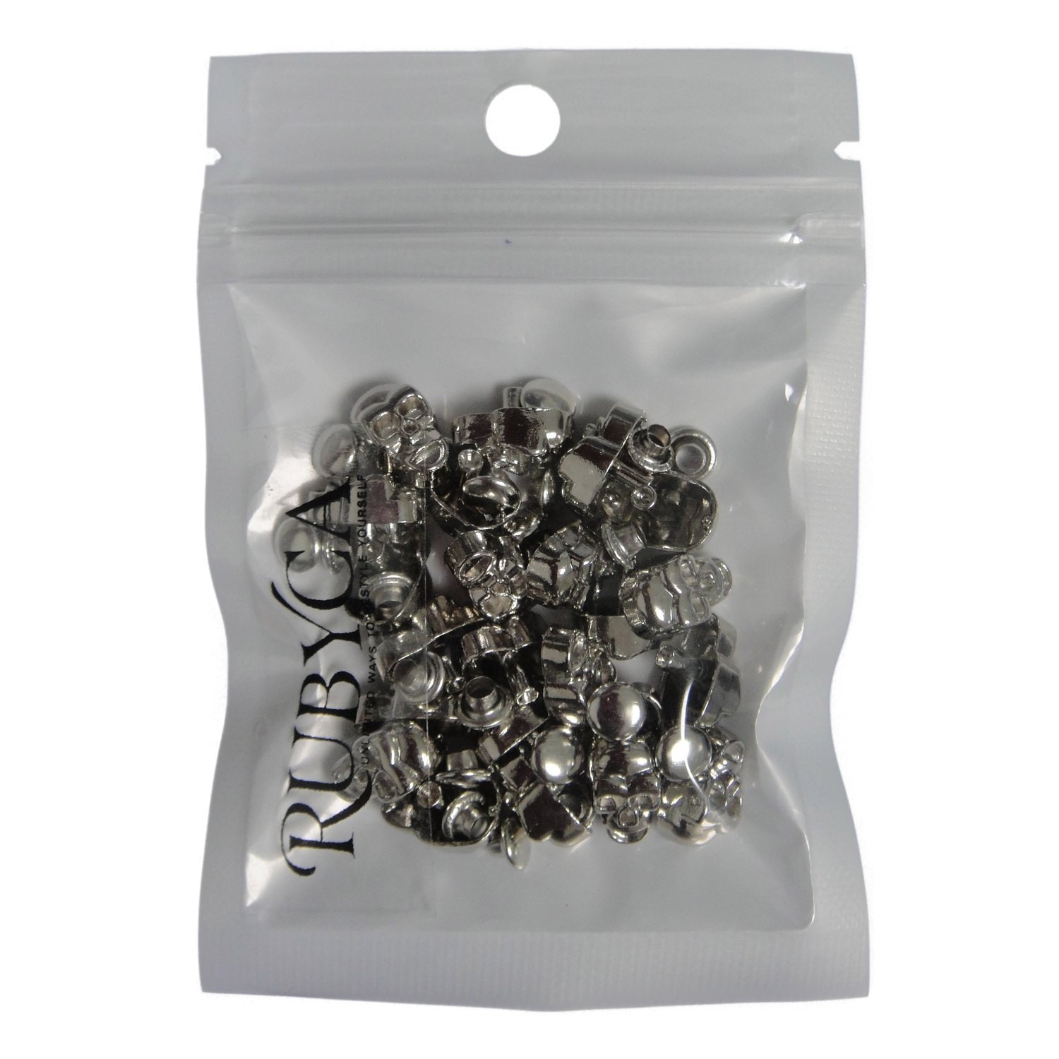 Silver Skull Head Rivets for Leathercraft, Skull Rivet Studs for ...