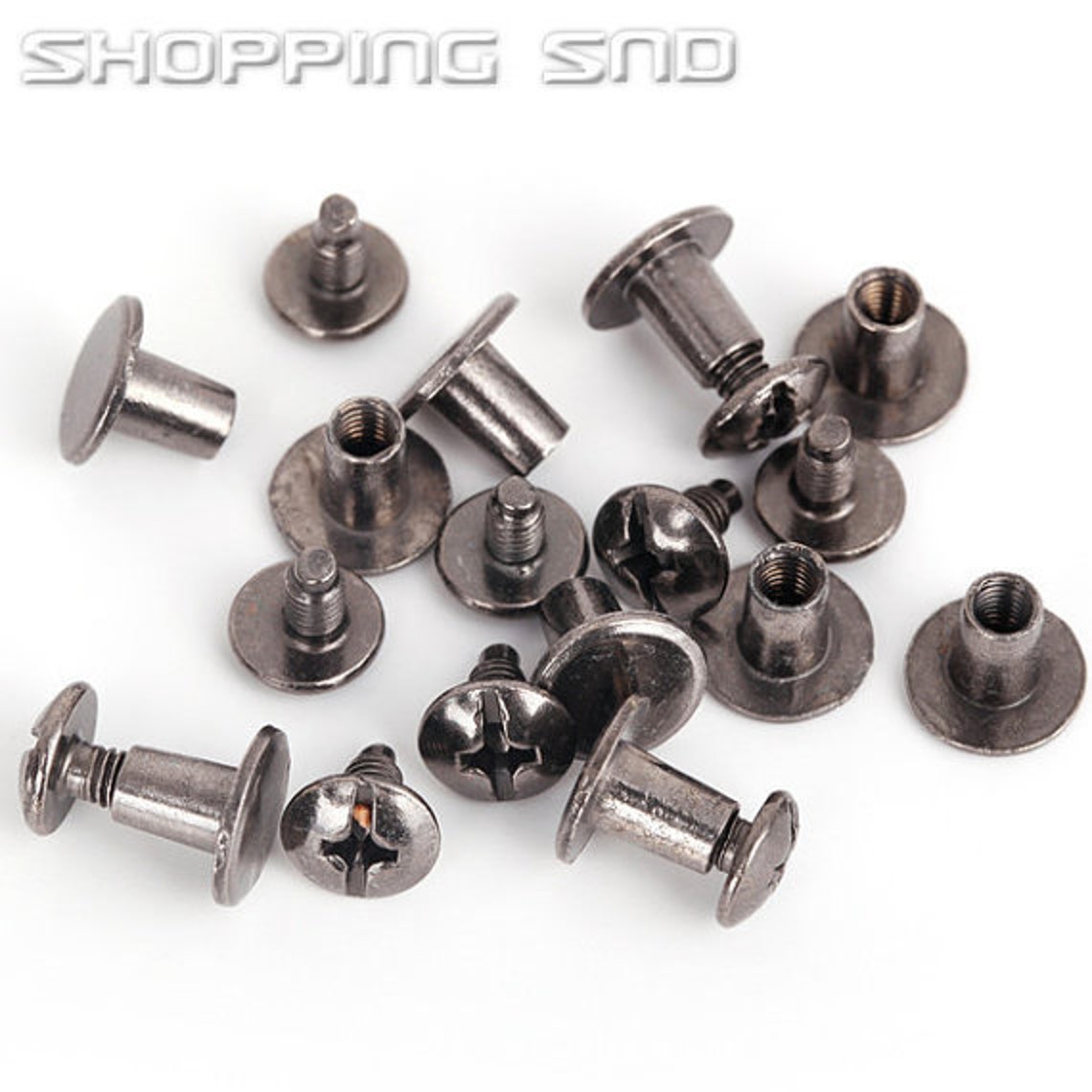 Wholesale Flat Head 10mm Metal Spikes Screw Back Round Studs - Etsy