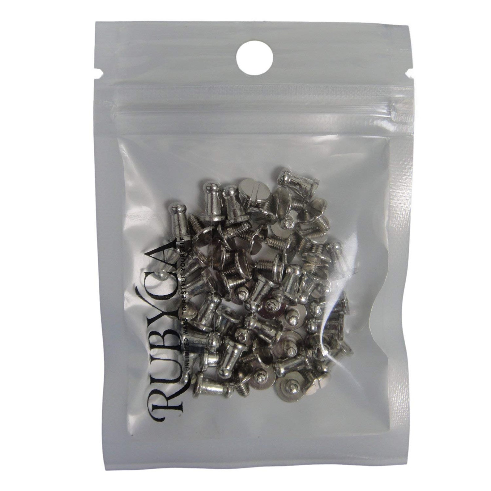 Metal Button Studs 9mm, Screwback Studs for Leathercraft, Screw Back ...