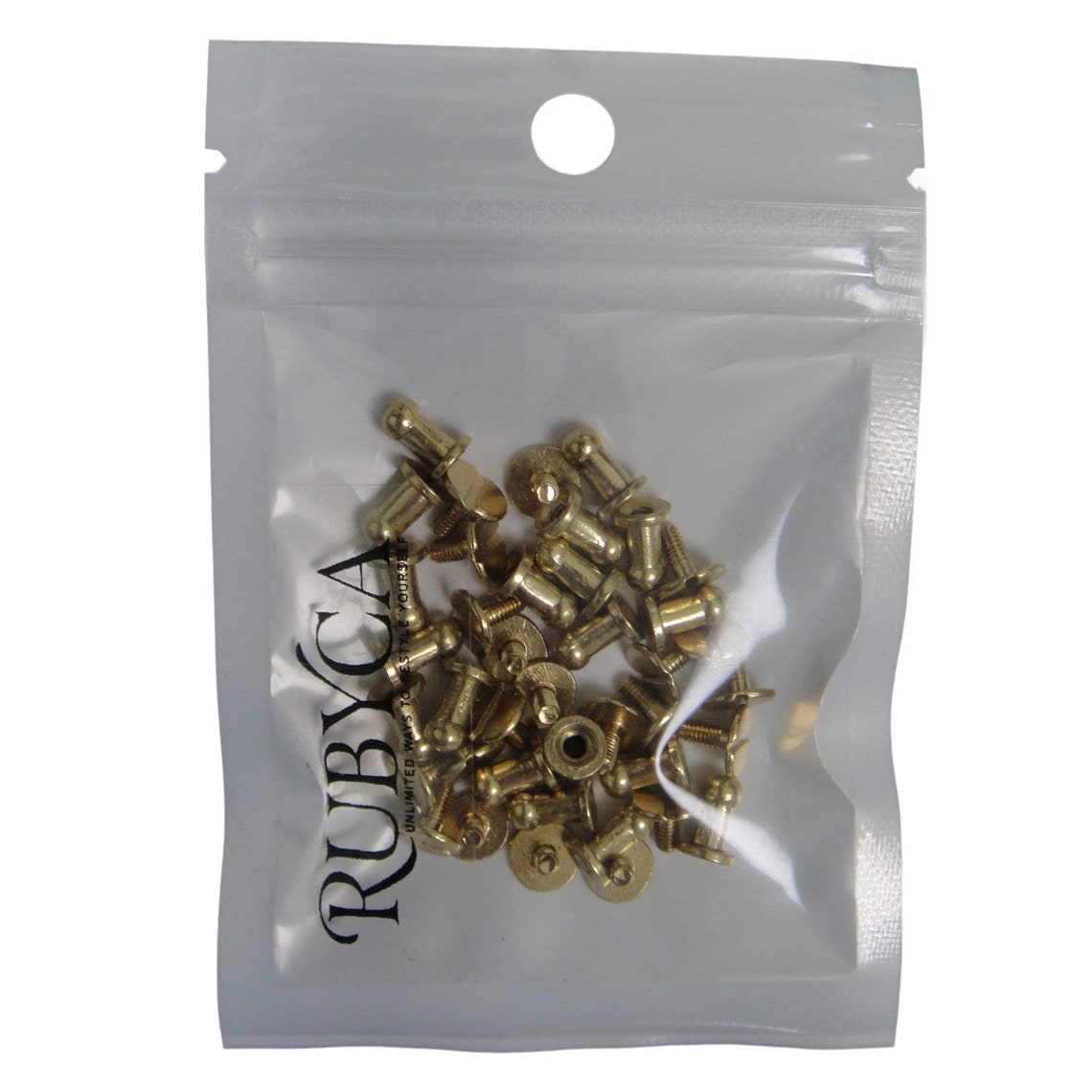 Metal Button Studs 9mm, Screwback Studs for Leathercraft, Screw Back ...