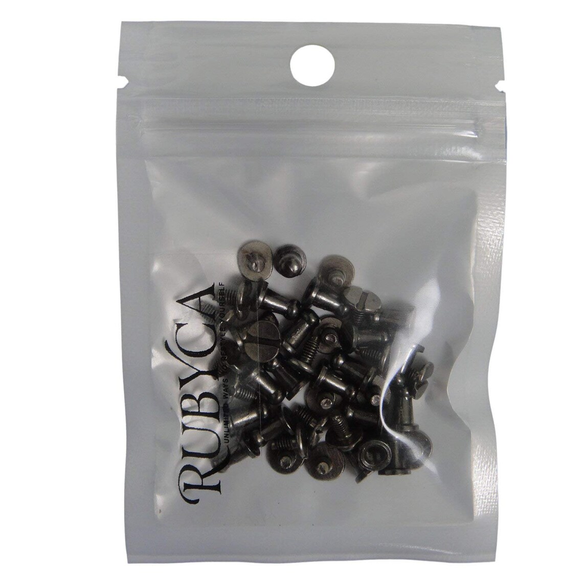 Metal Button Studs 9mm, Screwback Studs for Leathercraft, Screw Back ...