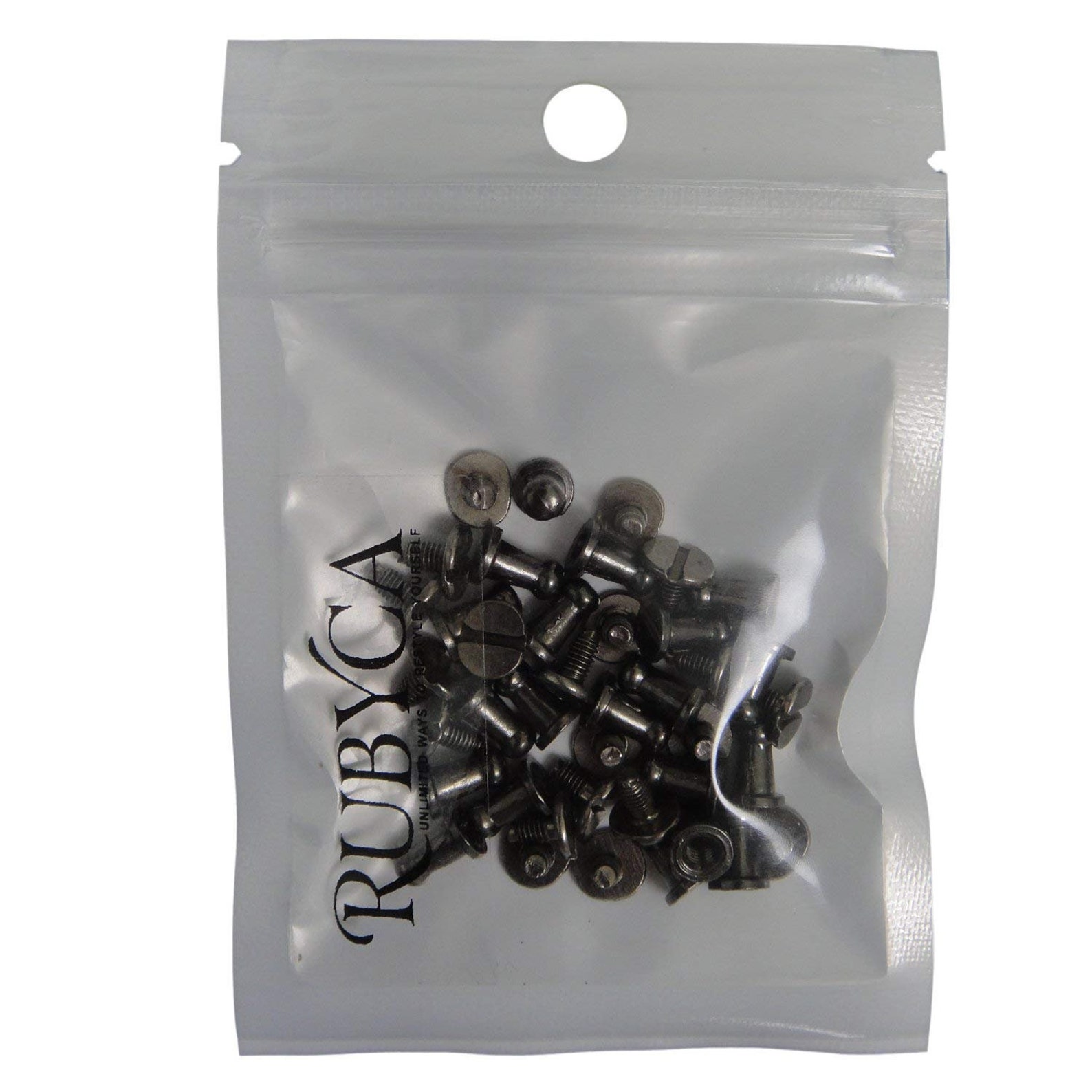 Metal Button Studs 9mm, Screwback Studs for Leathercraft, Screw Back ...