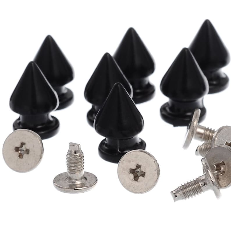 12mm Tree Spikes and Studs for Leather Clothing Screwback - Etsy